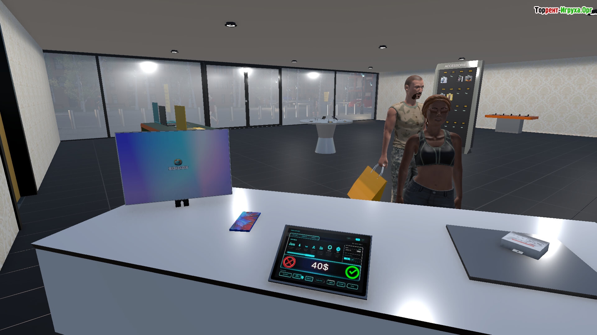Скачать Electronic shop simulator торрент на ПК